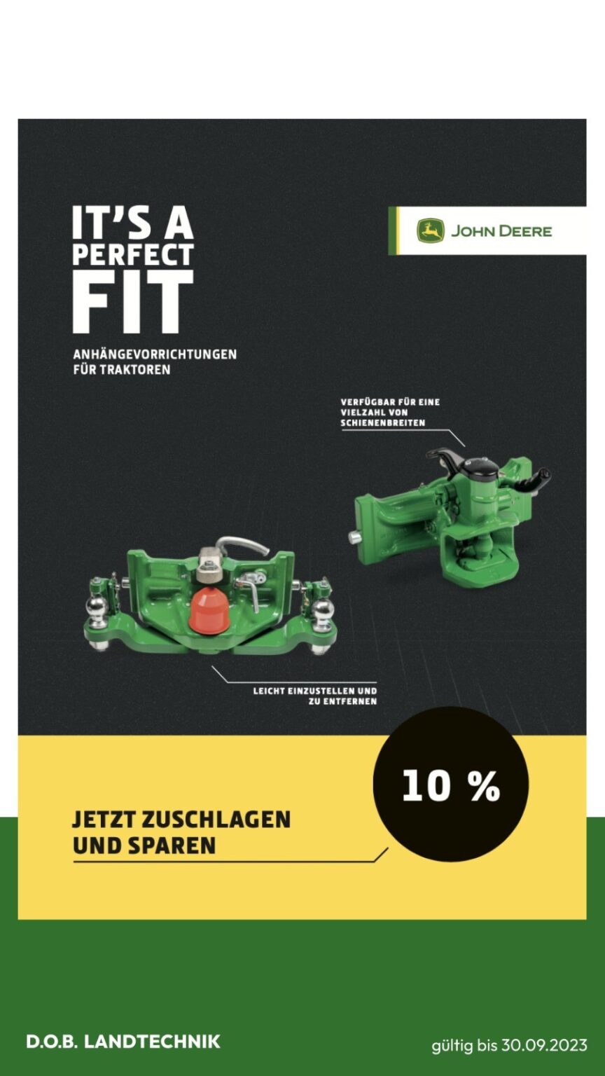 IT´S A PERFECT FIT! | D.O.B. Landtechnik