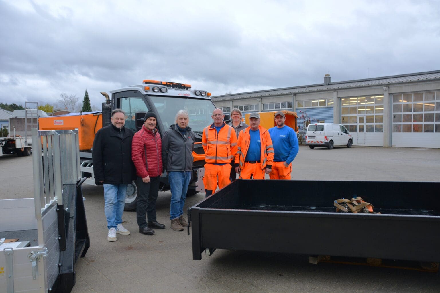 Übergabe Aebi Viatrac VT470 an den Bauhof Teublitz